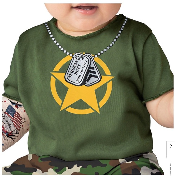 Costumes | Baby Sergeant Duty Army Costume | Poshmark